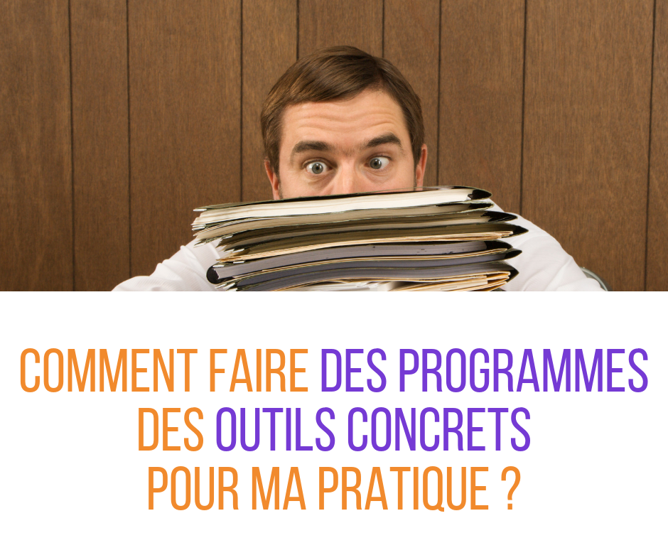 Comment faire pour que les programmes soient de vrais outils dans ma ...